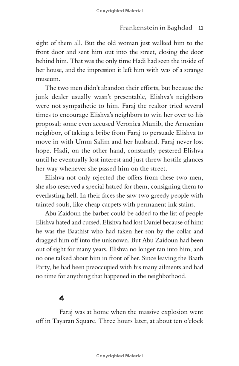 Frankenstein In Baghdad - FAHASA.COM