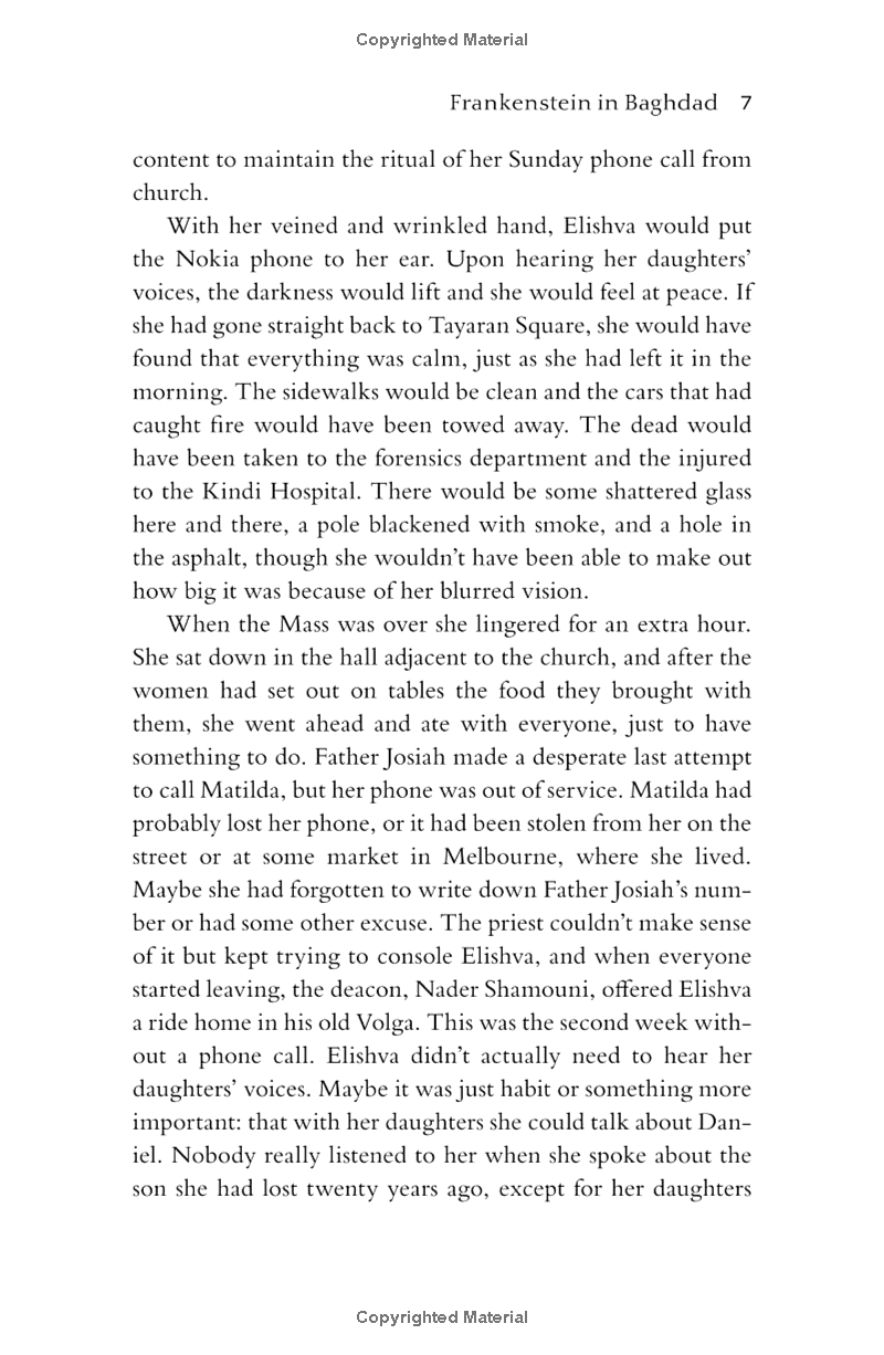 Frankenstein In Baghdad - FAHASA.COM