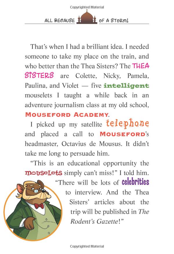 Geronimo Stilton #13: Thea Stilton And The Mystery On The Orient Express