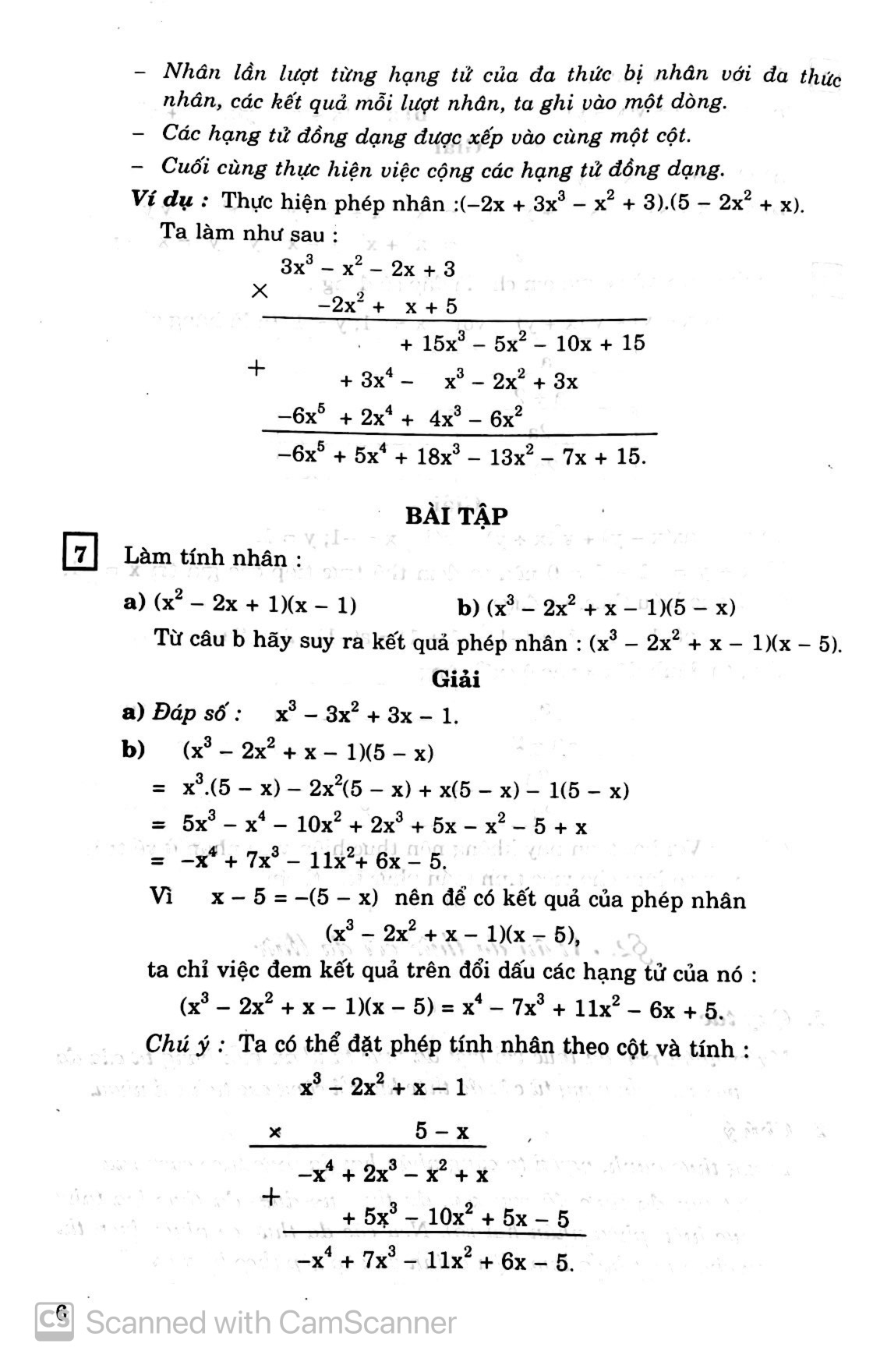 Sách Giải Bài Tập Toán Lớp 8 - Tập 1 - FAHASA.COM