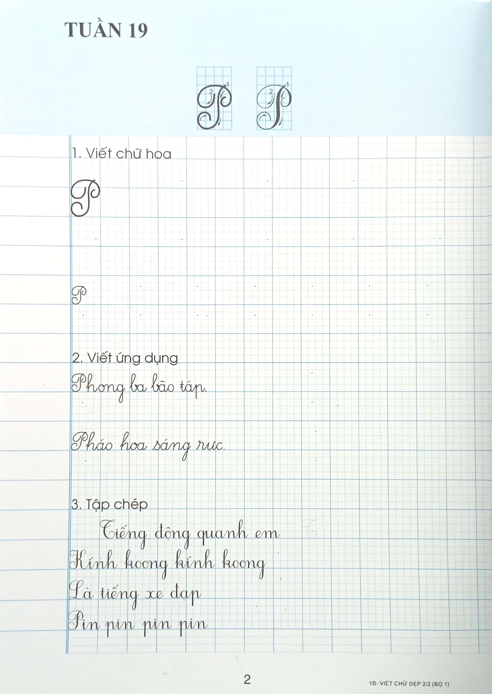 Sách Giúp Em Viết Chữ Đẹp Lớp 2 - Tập 2 - Cánh Diều (Theo Chương Trì - FAHASA.COM