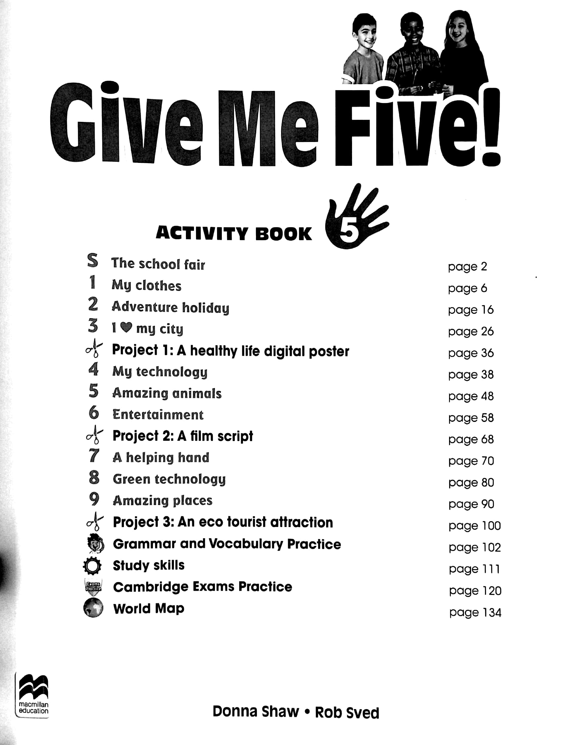 Give Me Five! Level 5 Activity Book With Digital Activity Book - FAHASA.COM