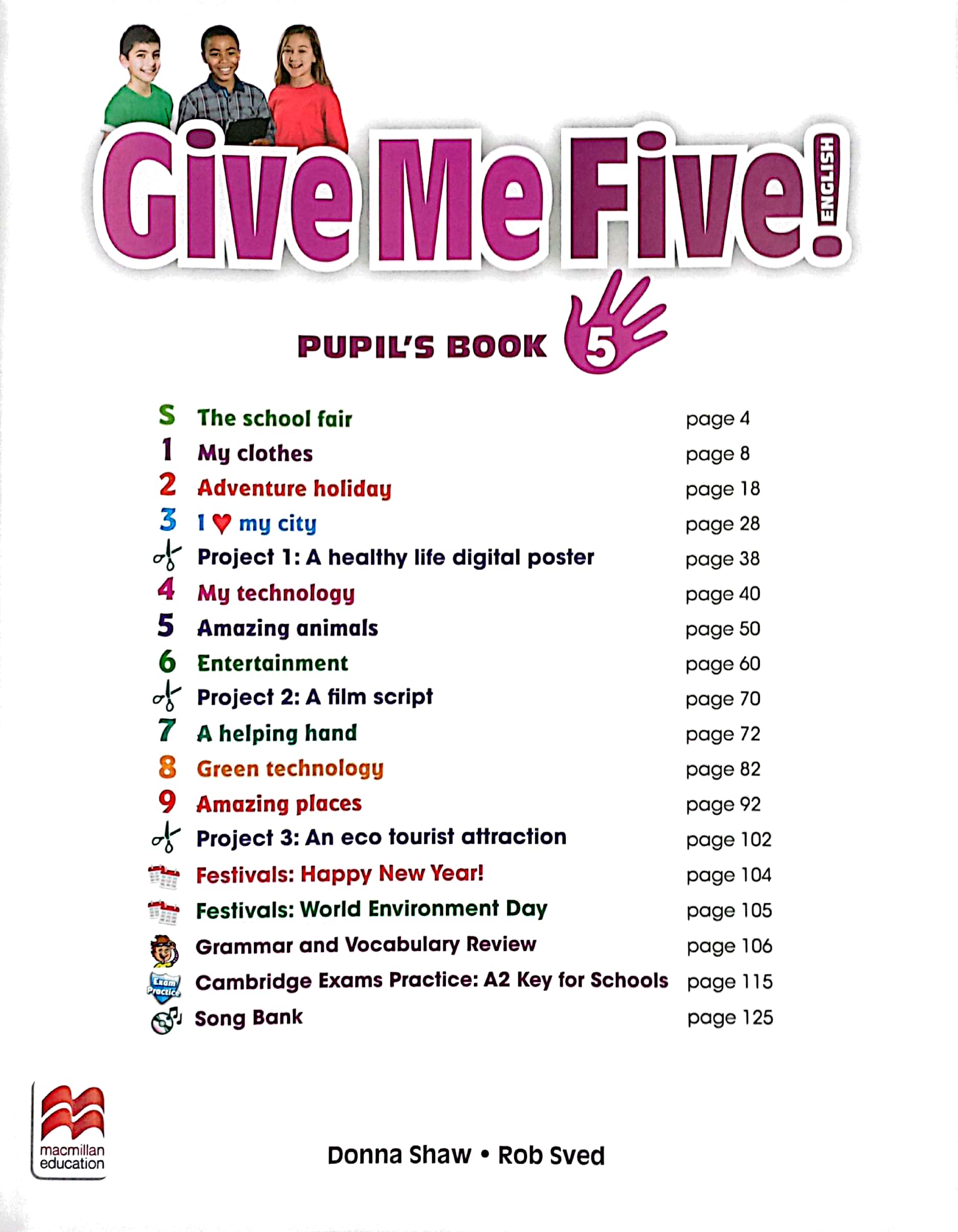 Give Me Five! Level 5 Pupil's Book Pack With Navio App - FAHASA.COM