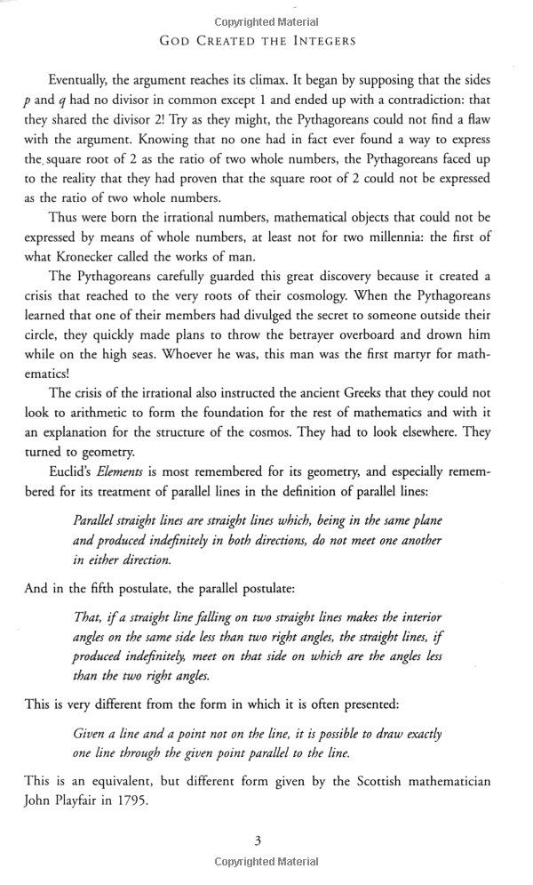 God Created the Integers: The Mathematical Breakthroughs That Changed ...
