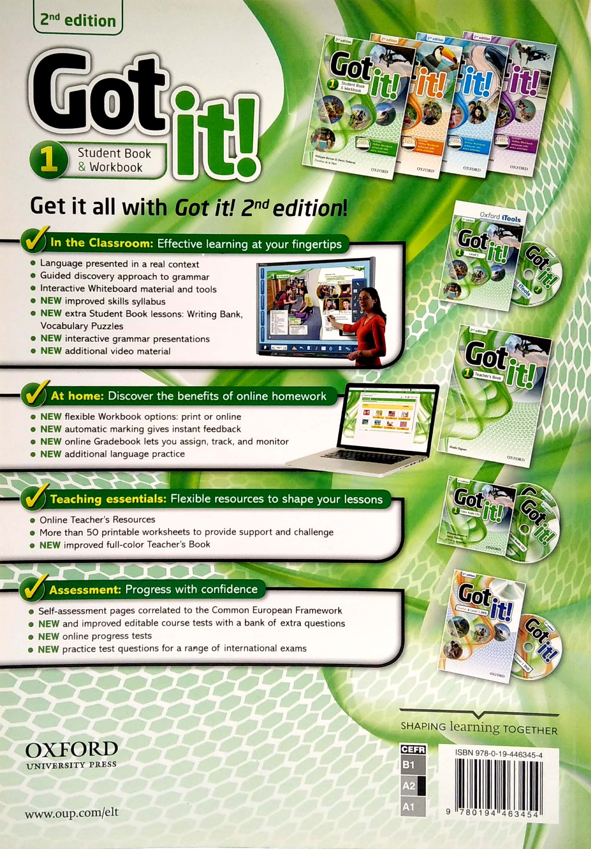 Got It!: Level 1: Student's Pack With Digital Workbook - FAHASA.COM