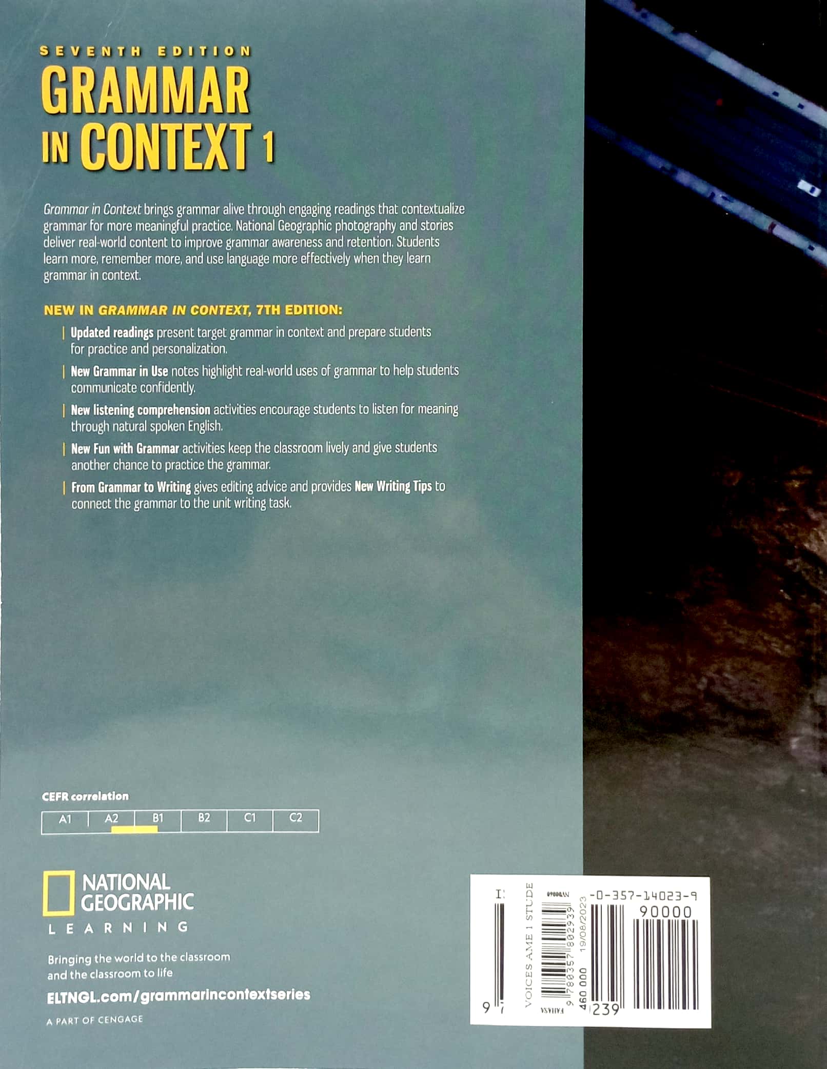 Grammar In Context 1 - 7th Edition - FAHASA.COM