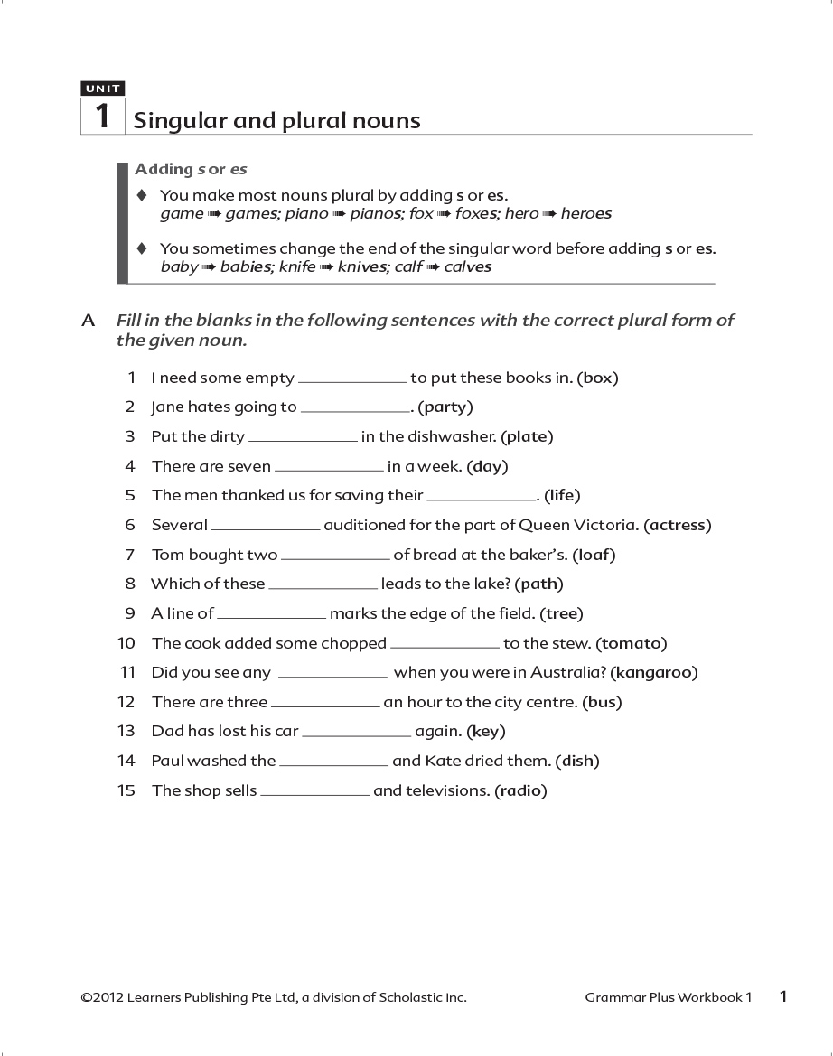 Grammar Plus Workbook 1 - FAHASA.COM