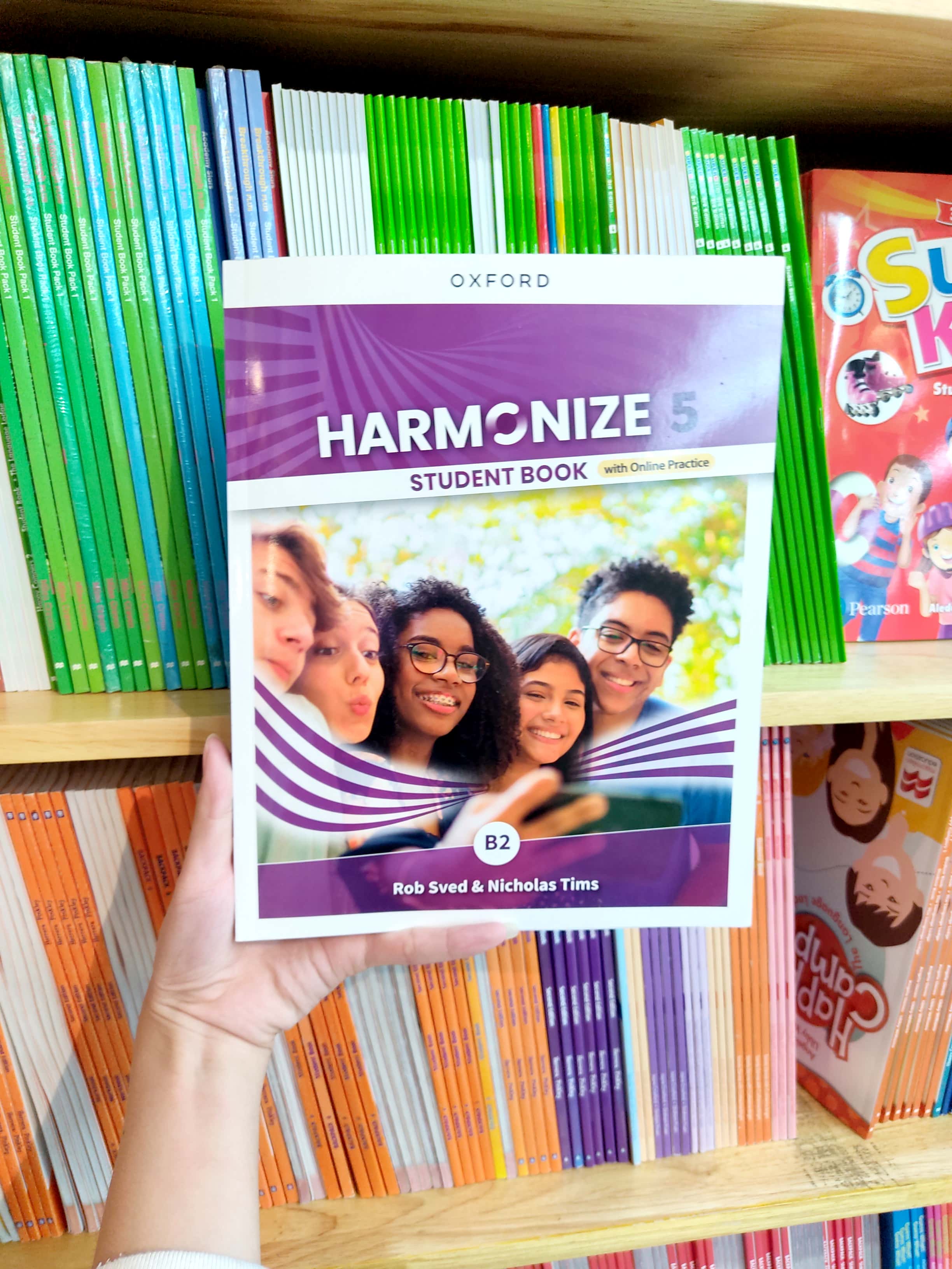 Harmonize 5 Student Book With Online Practice B2 Level - FAHASA.COM