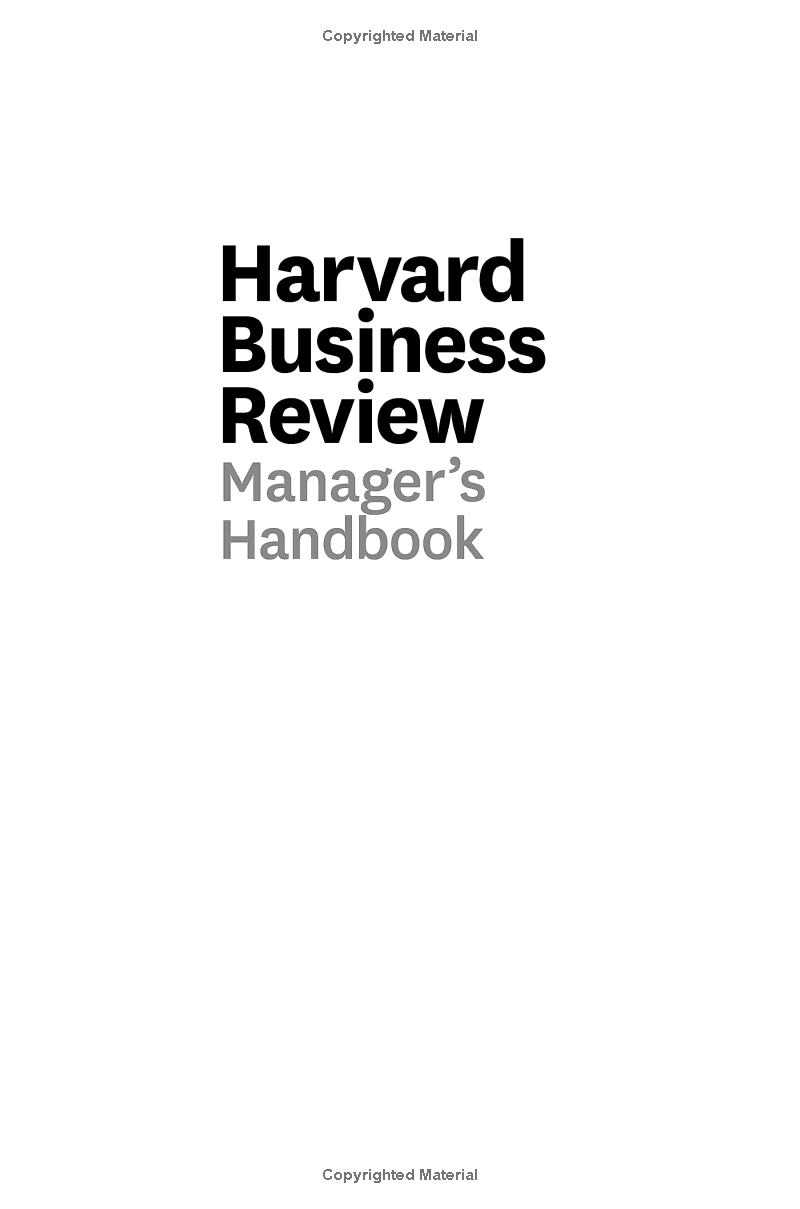 Harvard Business Review Manager's Handbook: The 17 Skills Leaders Need To Stand Out (HB - FAHASA.COM