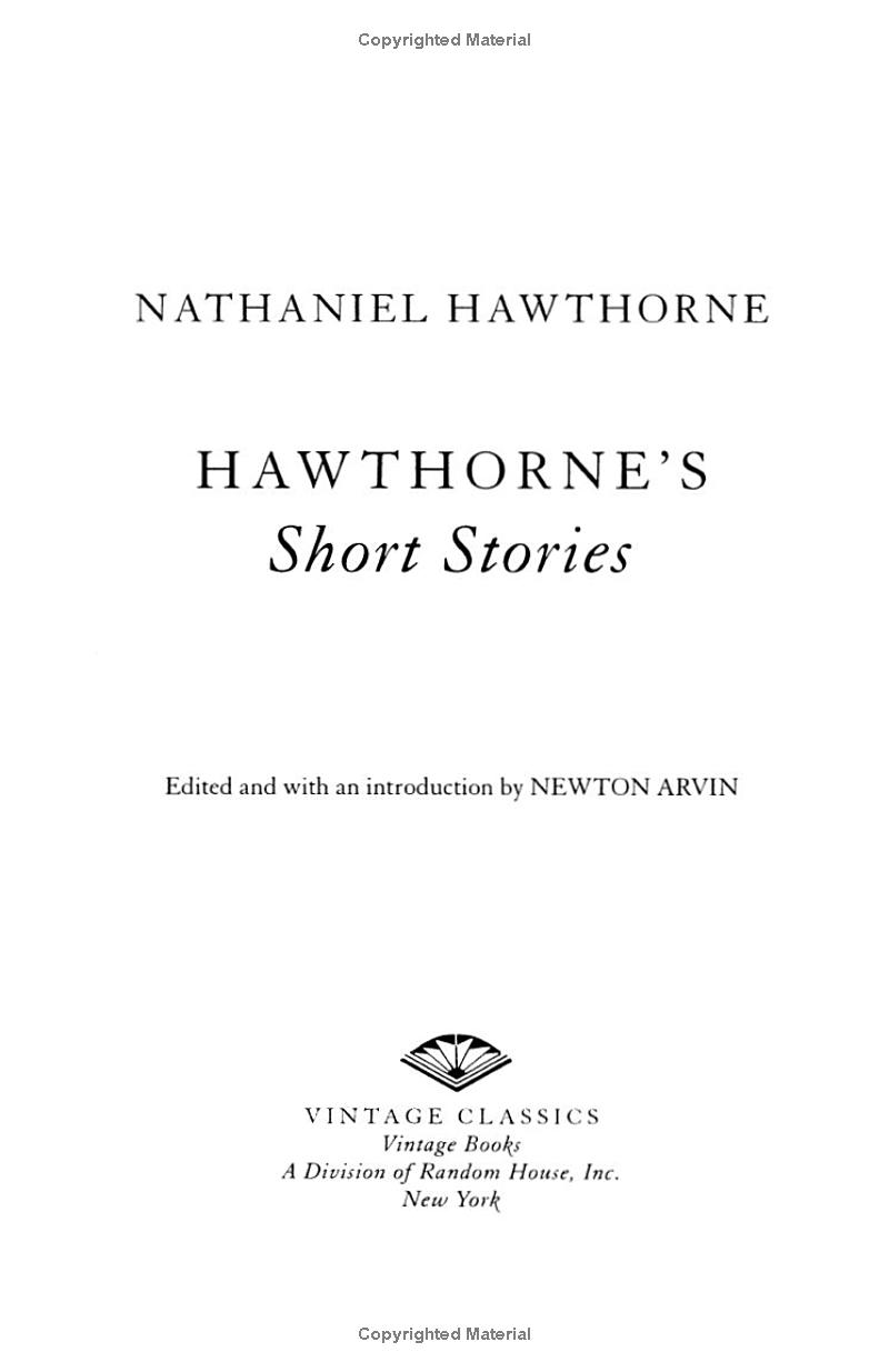Hawthorne's Short Stories