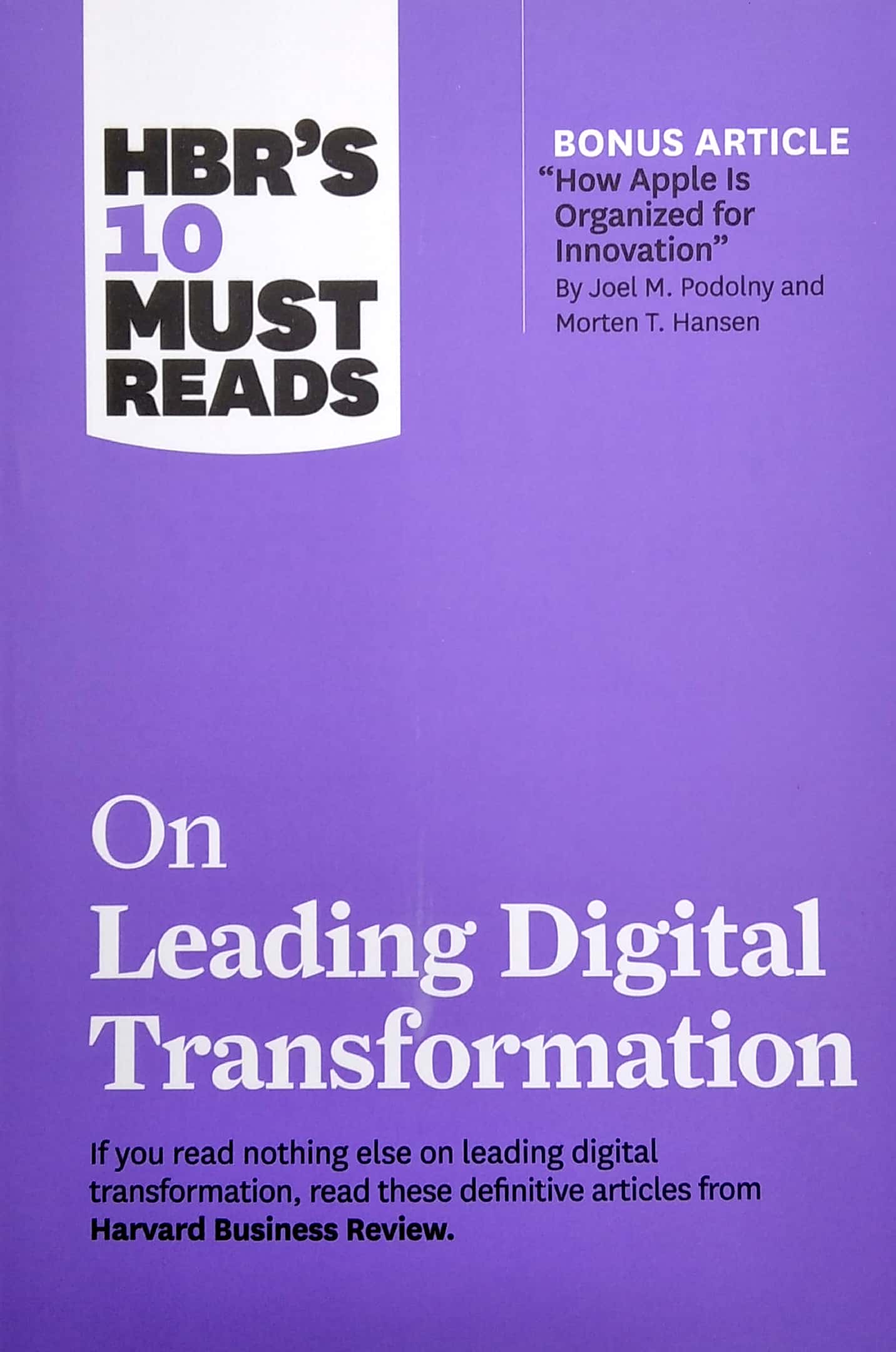 HBR's 10 Must Reads On Leading Digital Transformation - FAHASA.COM