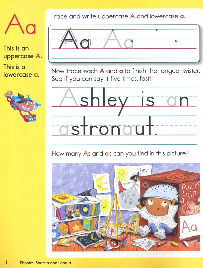 Highlights Kindergarten Learning Workbook Pack: Reading; Math Concepts ...