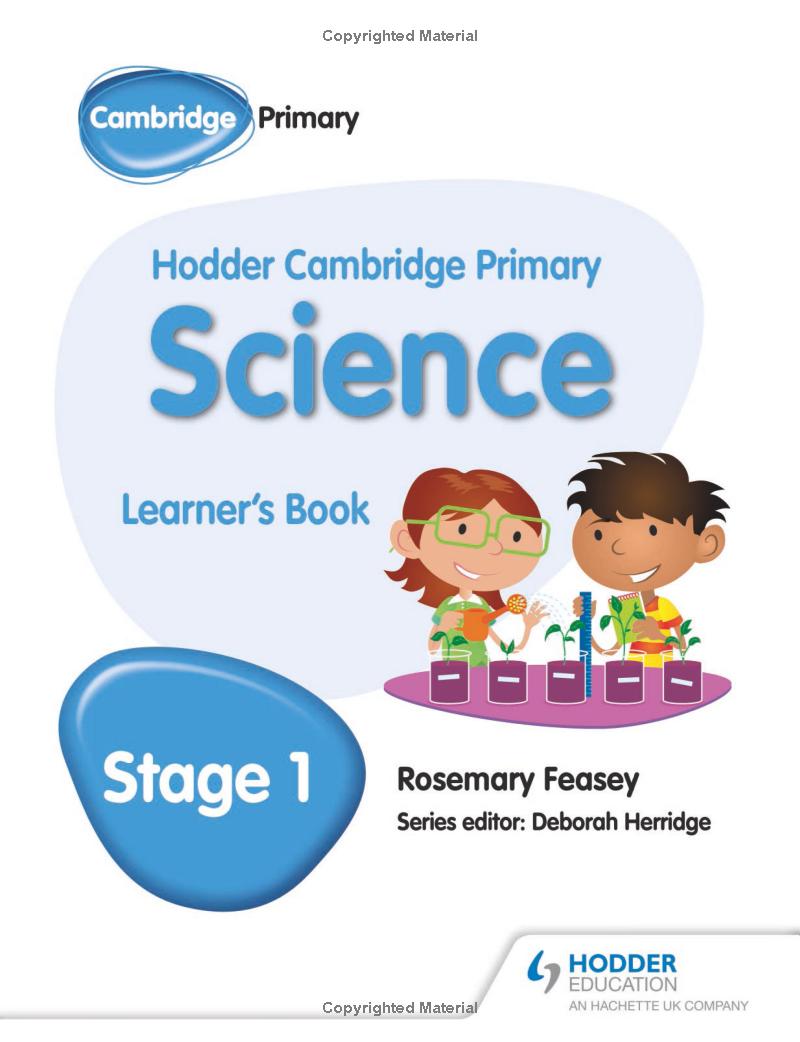 Hodder Cambridge Primary Science Learner's Book 1 - FAHASA.COM