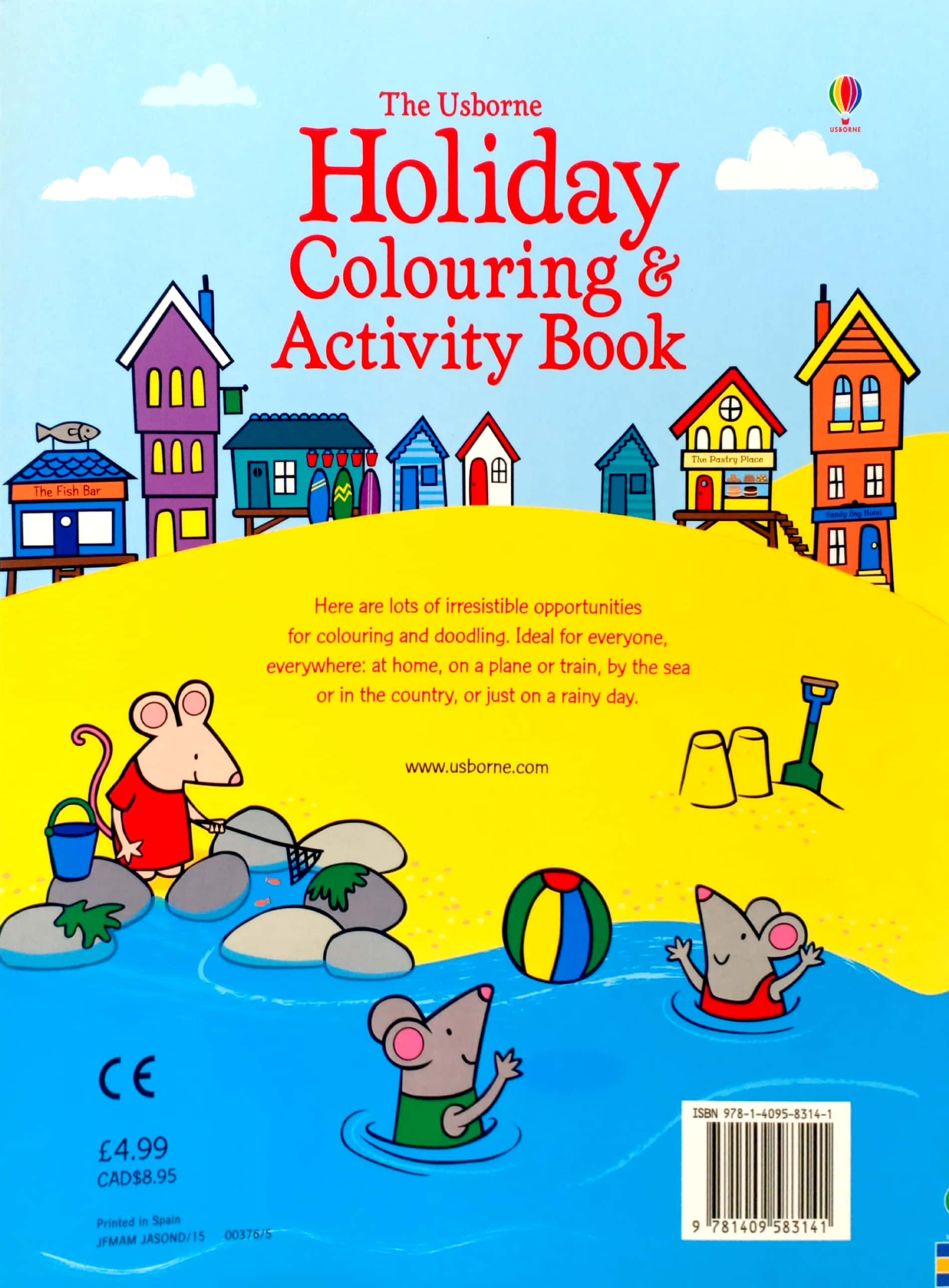Holiday Colouring and Activity Book - FAHASA.COM