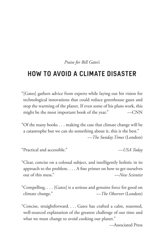 How To Avoid A Climate Disaster: The Solutions We Have And The ...