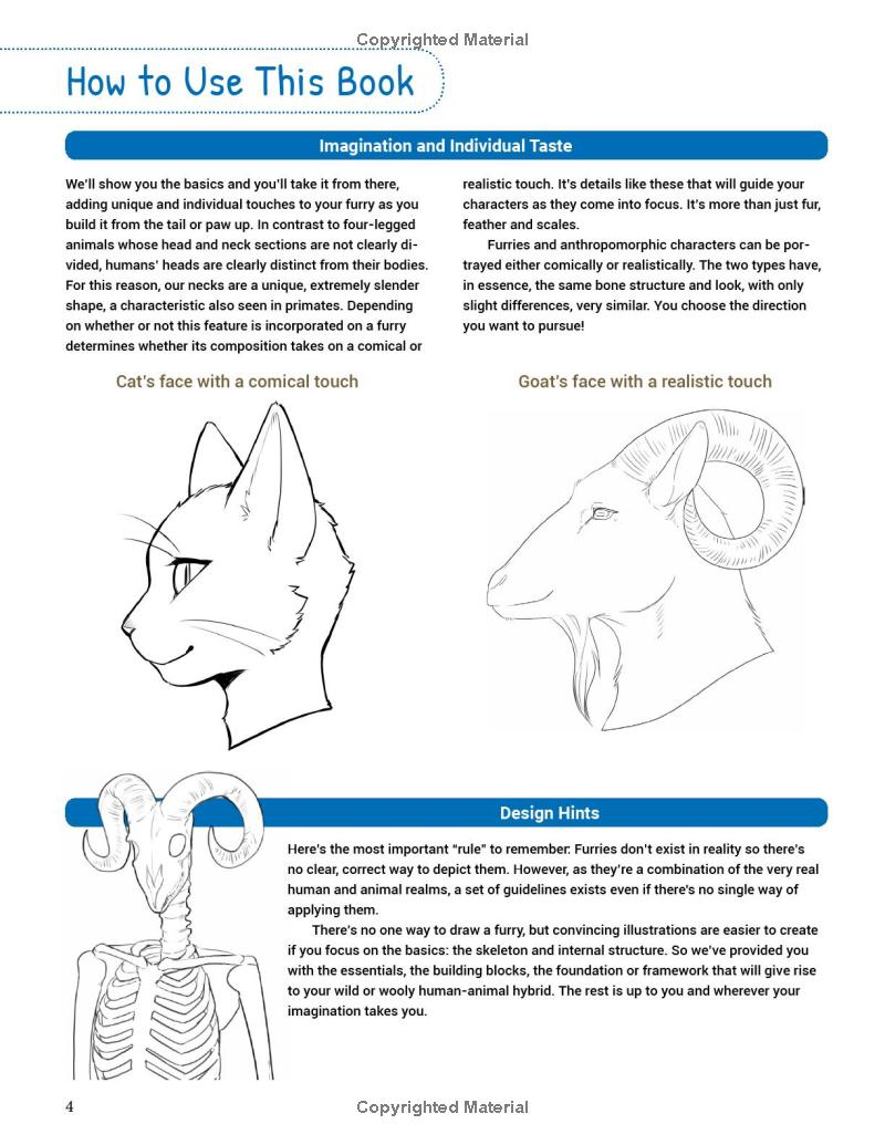 How To Draw Manga Furries: The Complete Guide To Anthropomorphic ...