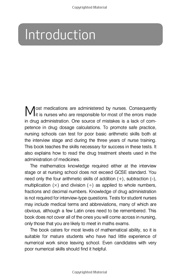 How To Master Nursing Calculations: Improve Your Maths And Make Sense ...