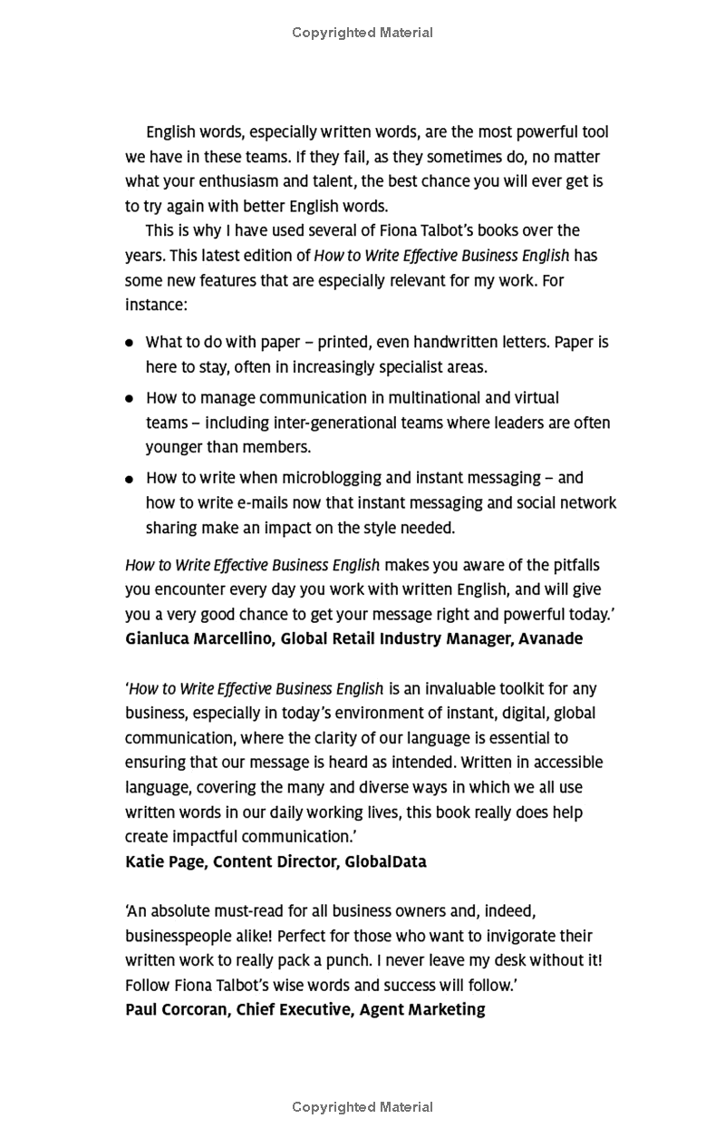 How To Write Effective Business English: Your Guide To Excellent ...