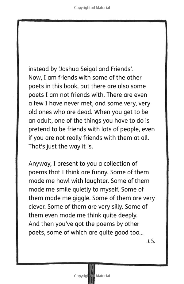 I Bet I Can Make You Laugh: Poems By Joshua Seigal And Friends