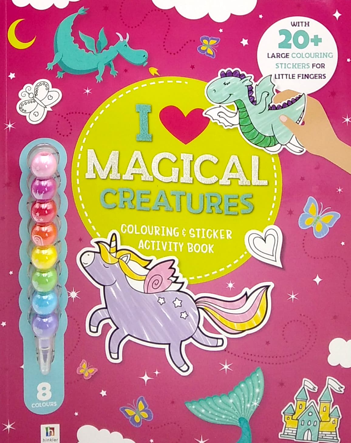 I Love Magical Creatures: Colouring & Activity Book - FAHASA.COM
