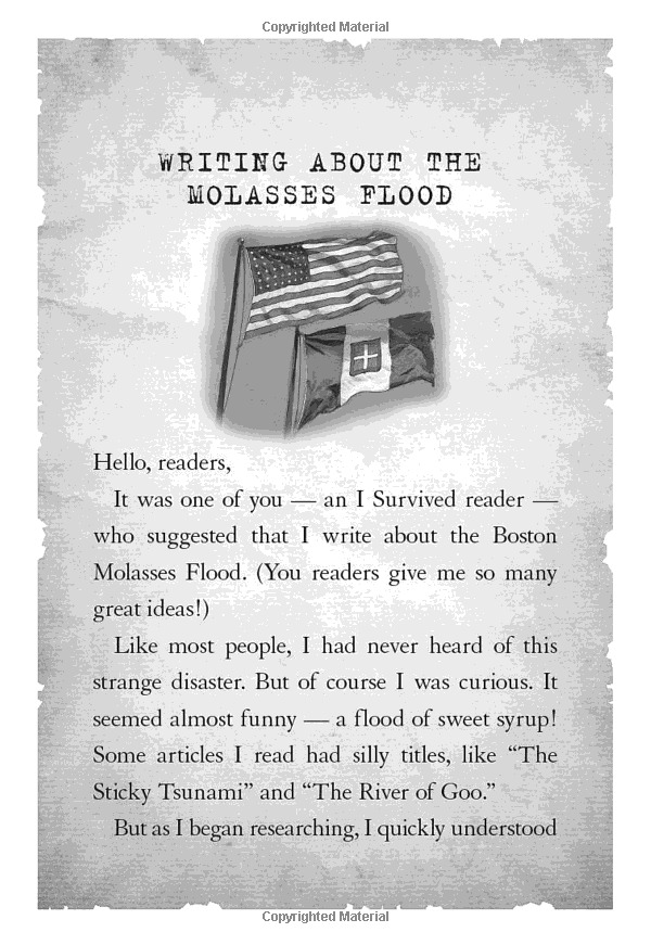 I Survived 19: The Great Molasses Flood, 1919