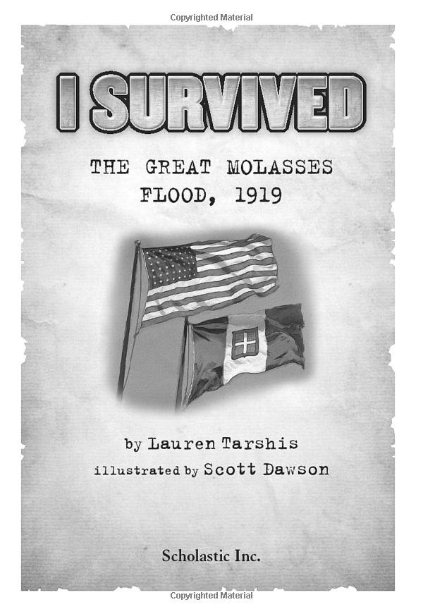 I Survived 19: The Great Molasses Flood, 1919