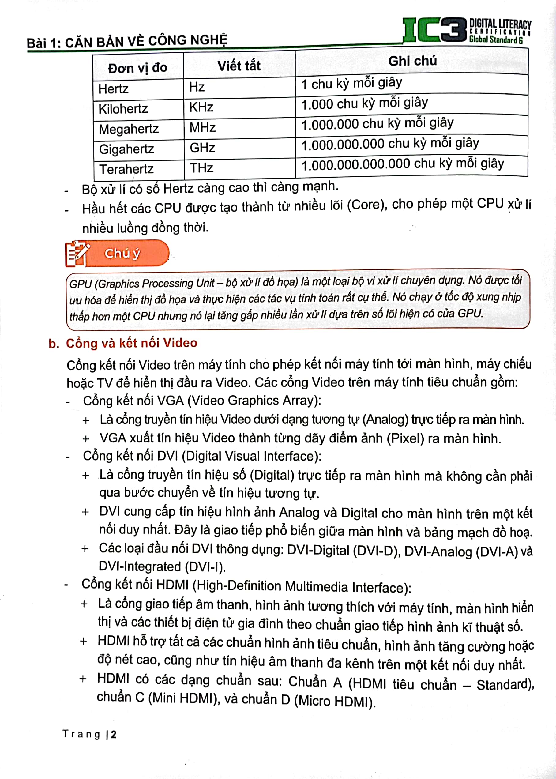 Sách Tăng Cường Tin Học Quốc Tế - IC3-GS6 Level 2 (Tái Bản 2023 ...