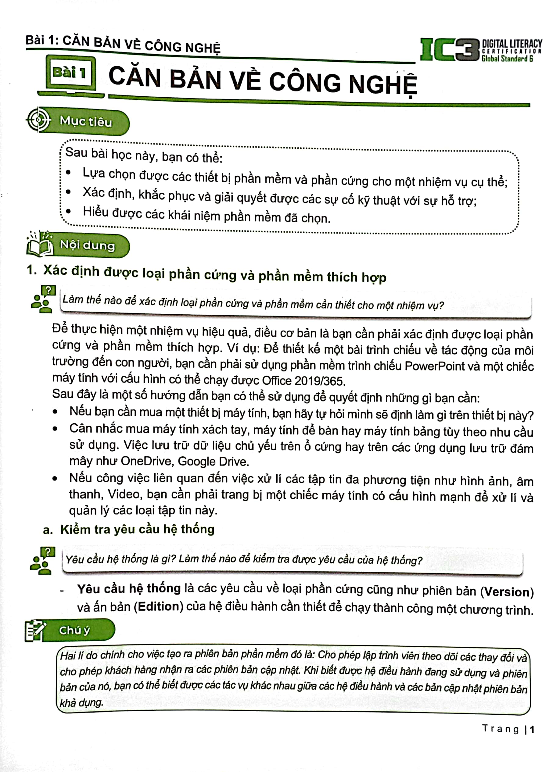 Sách Tăng Cường Tin Học Quốc Tế - IC3-GS6 Level 3 (Tái Bản 2023) - FAHASA.COM