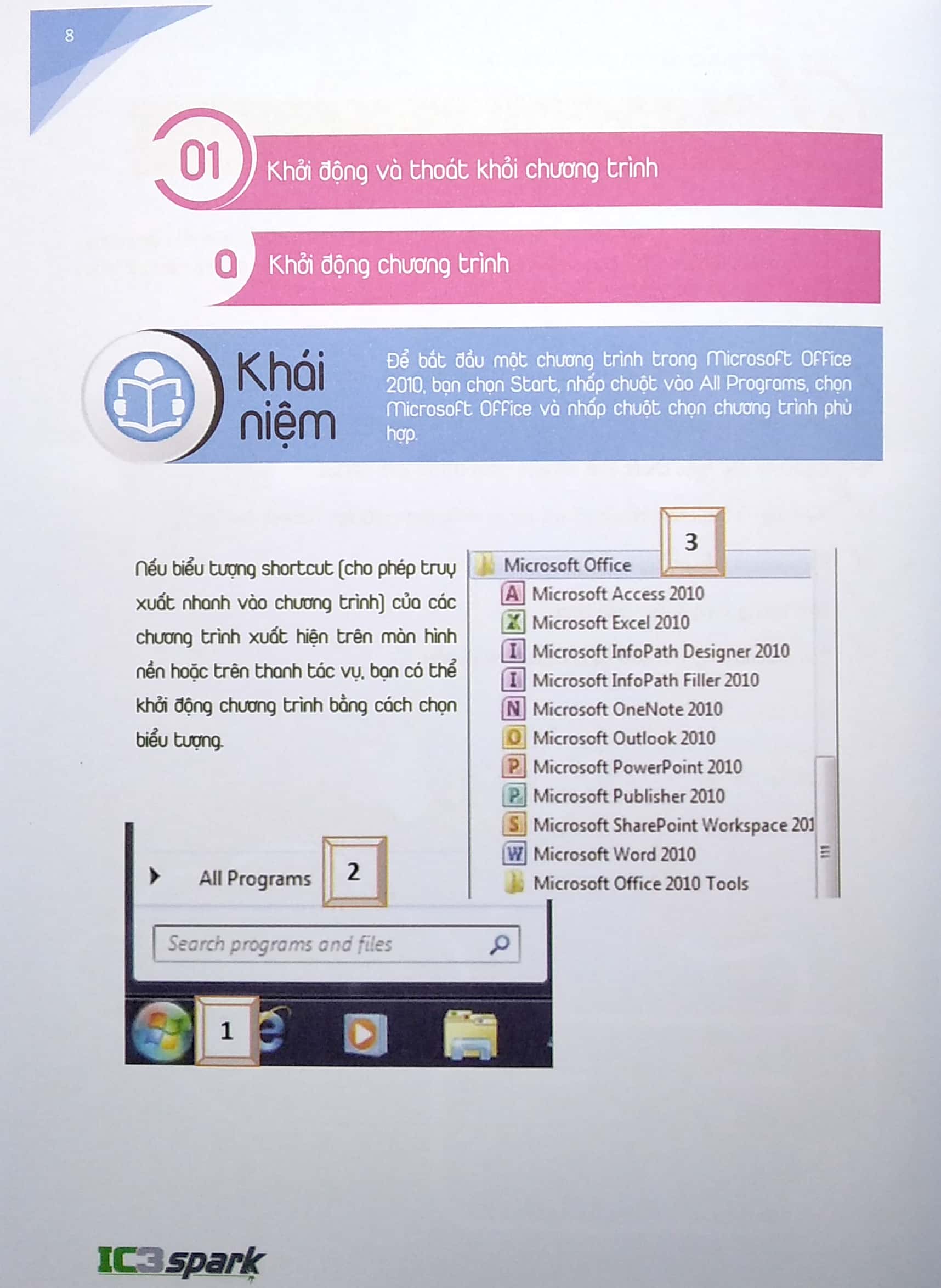 IC3 Spark - Các Ứng Dụng Chủ Chốt - Tập 1: Microsoft Office Và ...