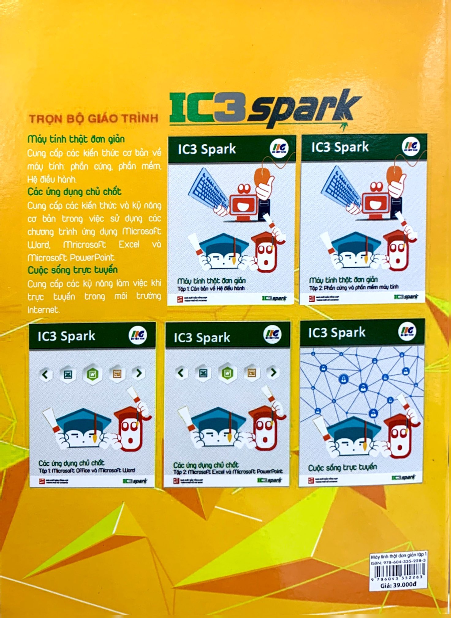 IC3 Spark - Máy Tính Thật Đơn Giản - Tập 1: Căn Bản Về Hệ Điều Hành PDF - YDS.EDU.VN