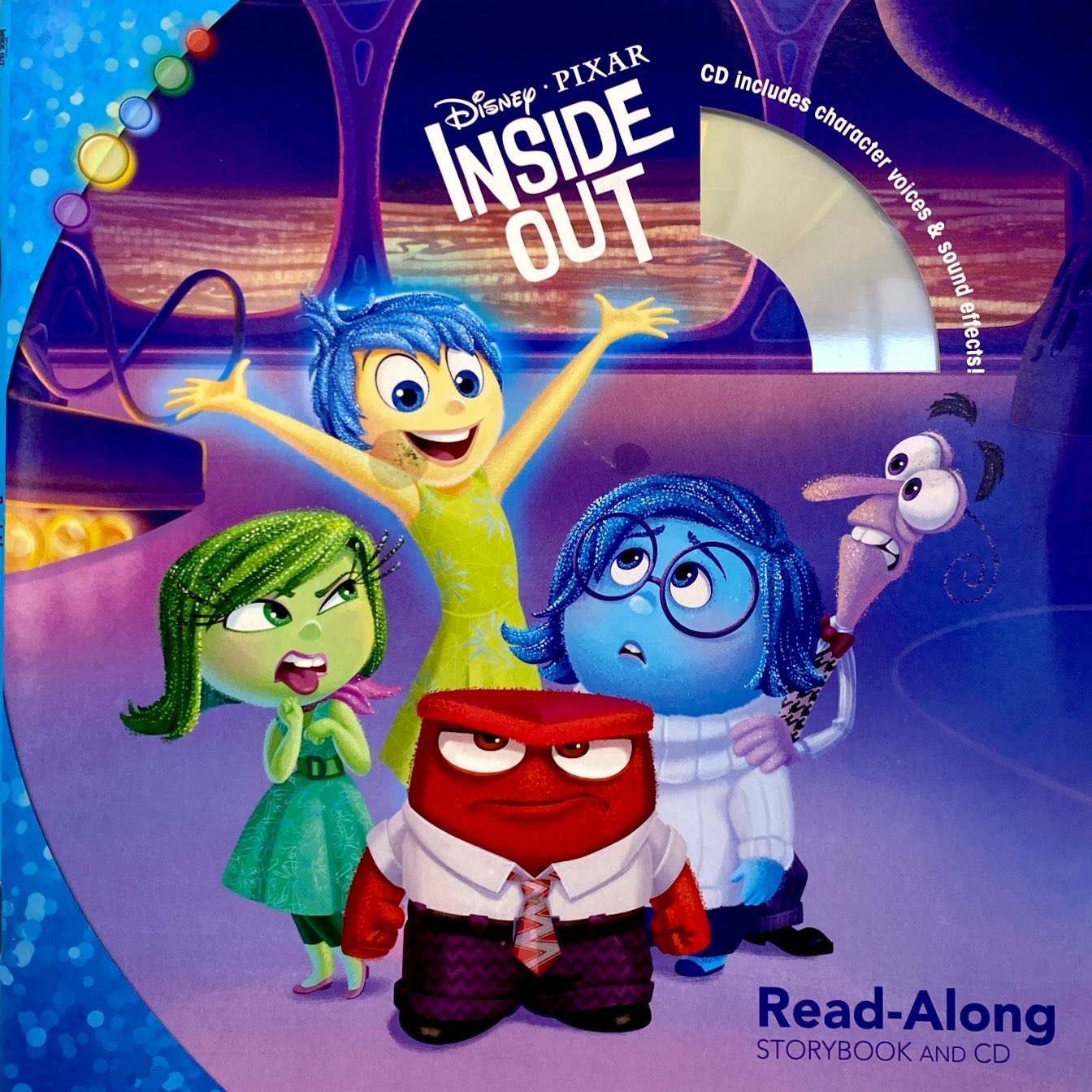 Inside Out Read-Along Storybook and CD - FAHASA.COM