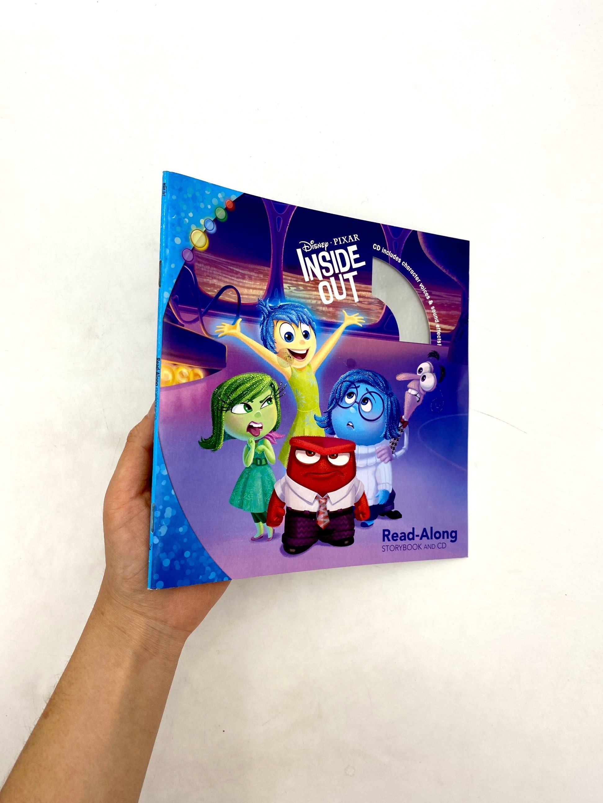 Inside Out Read-Along Storybook and CD - FAHASA.COM