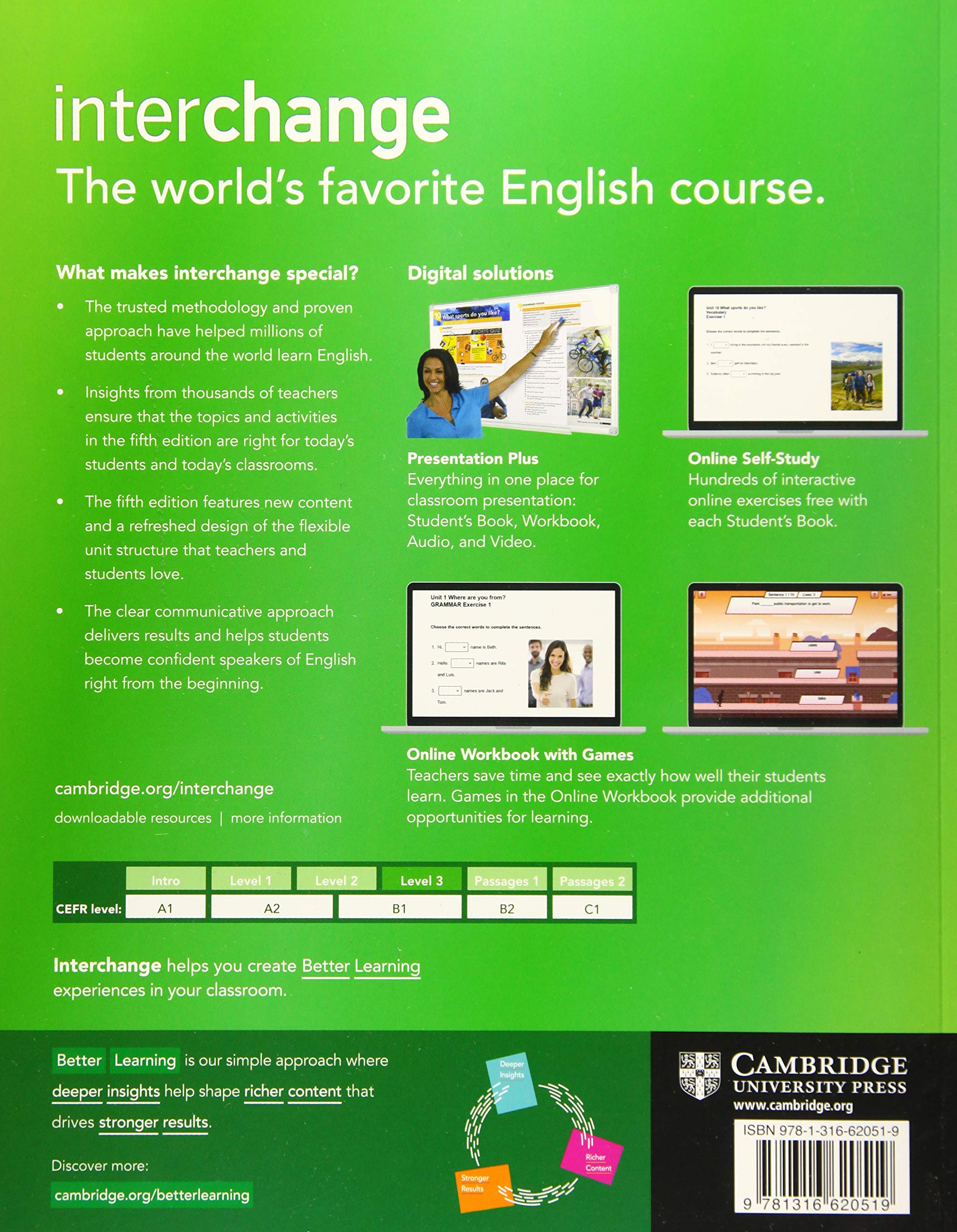 Interchange Level 3 Student's Book With Online Self-Study, 5th Edition - FAHASA.COM