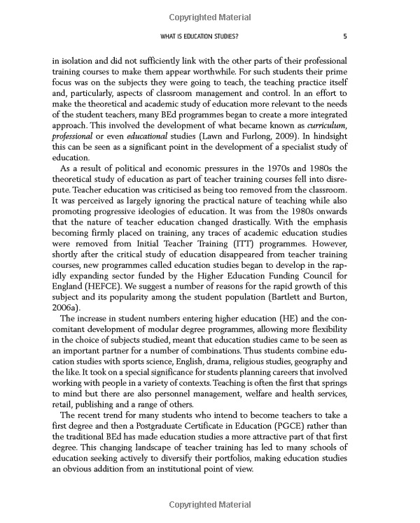Introduction To Education Studies (Educational Studies: Key Issues ...