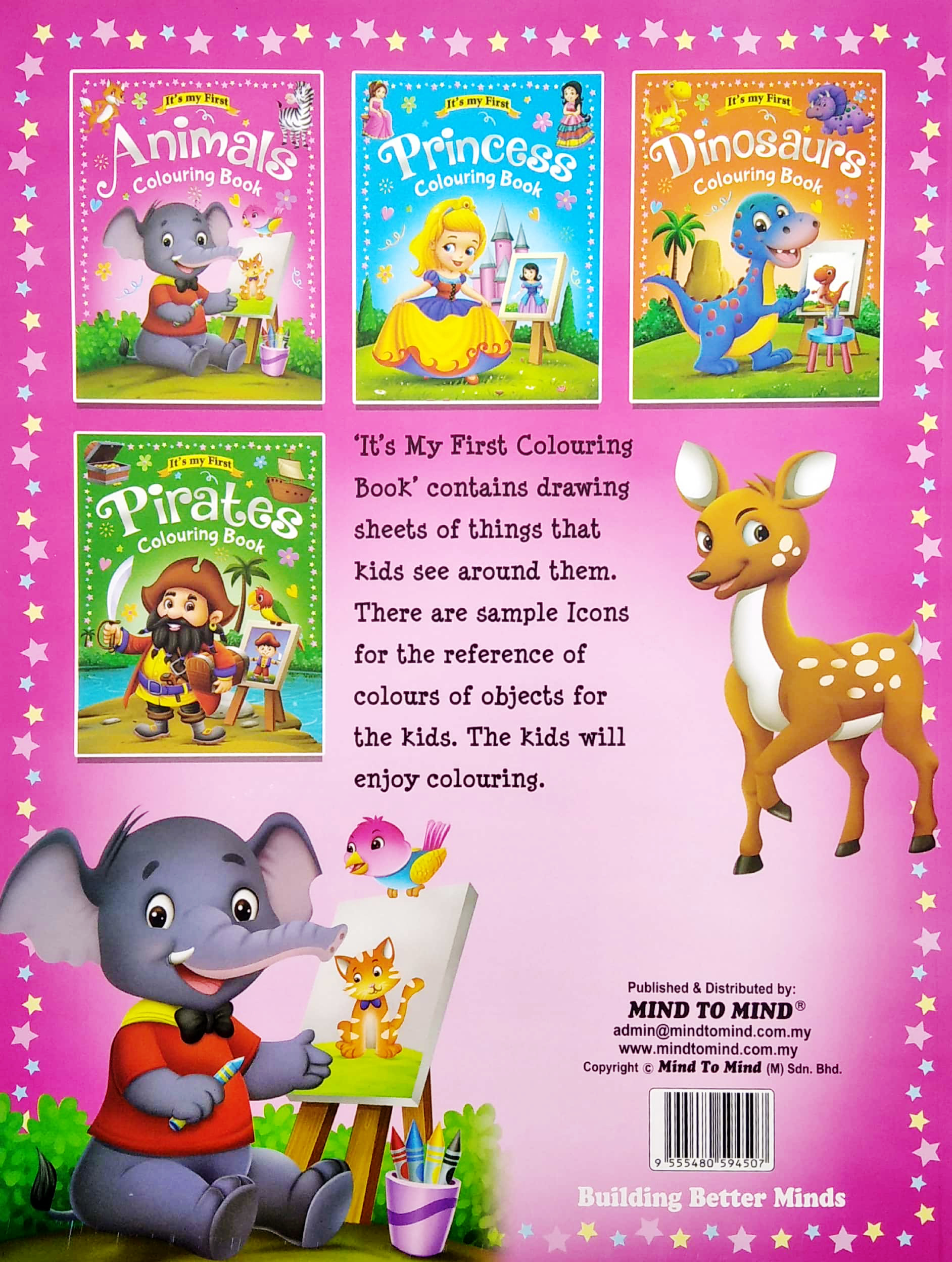 It’s My First Animals Colouring Book - FAHASA.COM