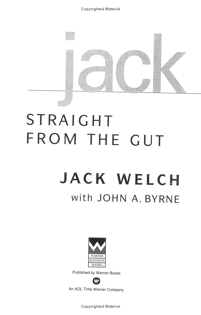 Jack: Straight From The Gut - FAHASA.COM