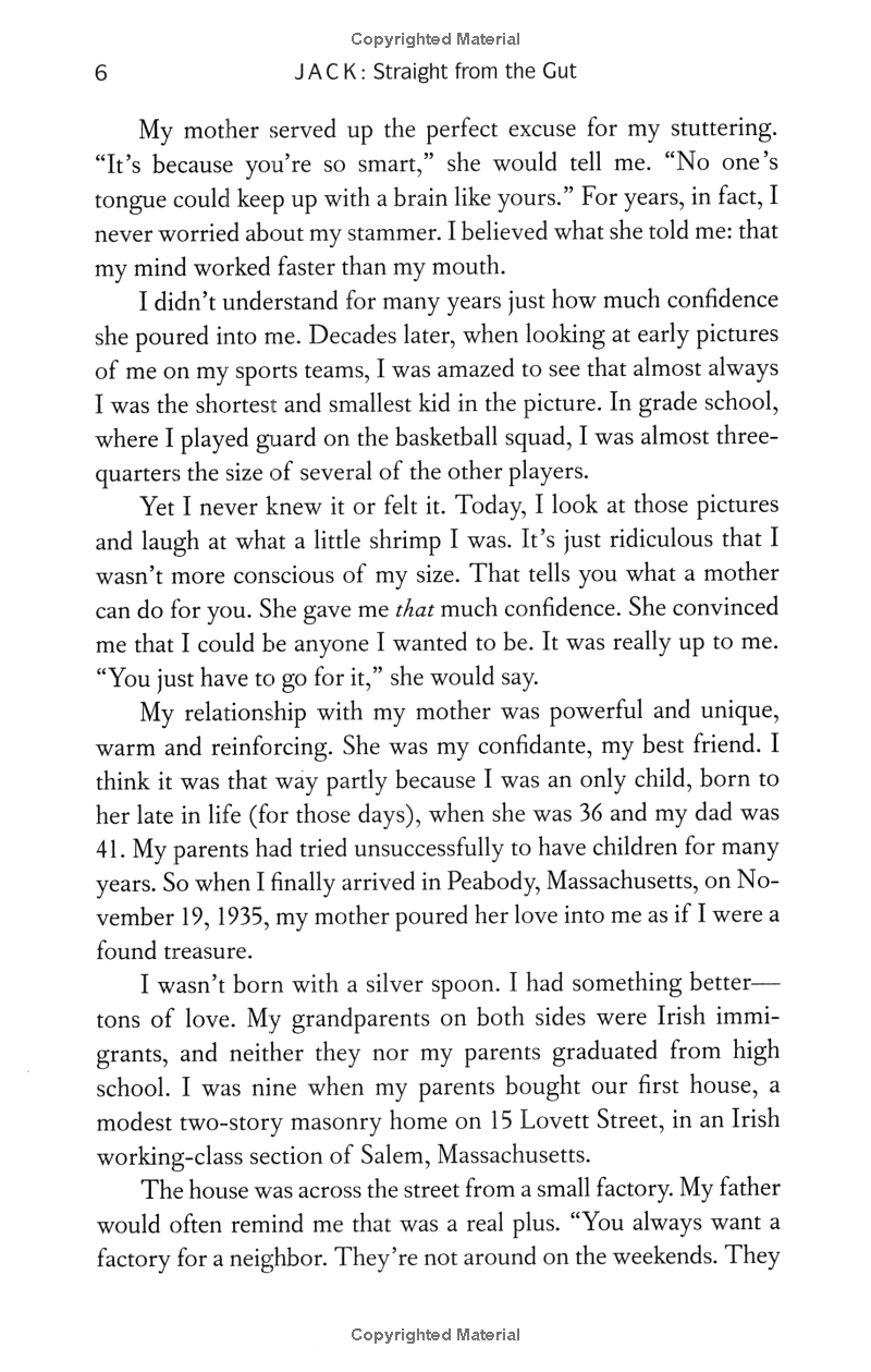 Jack: Straight From The Gut - FAHASA.COM