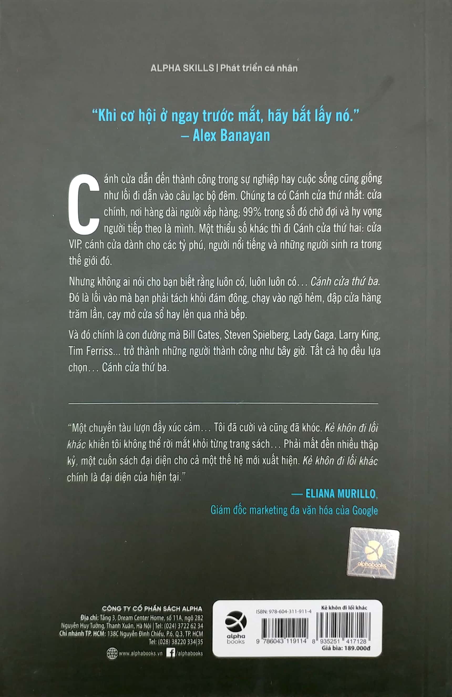 Kẻ Khôn Đi Lối Khác - The Third Door PDF - Tờ Khai Y Tế