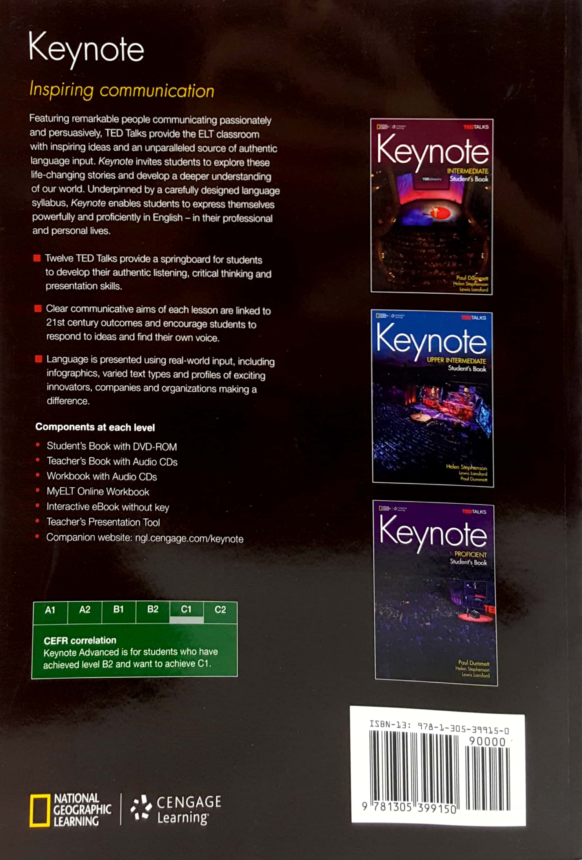 Keynote Advanced with DVD-ROM (Keynote (American English)) - FAHASA.COM