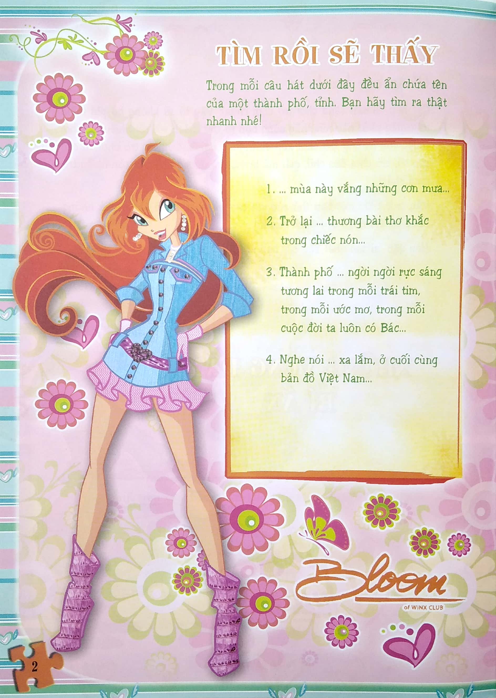 Sách Không Gian Phép Thuật Của Winx - Câu Lạc Bộ Các Tiên Nữ Sành Điệu ...