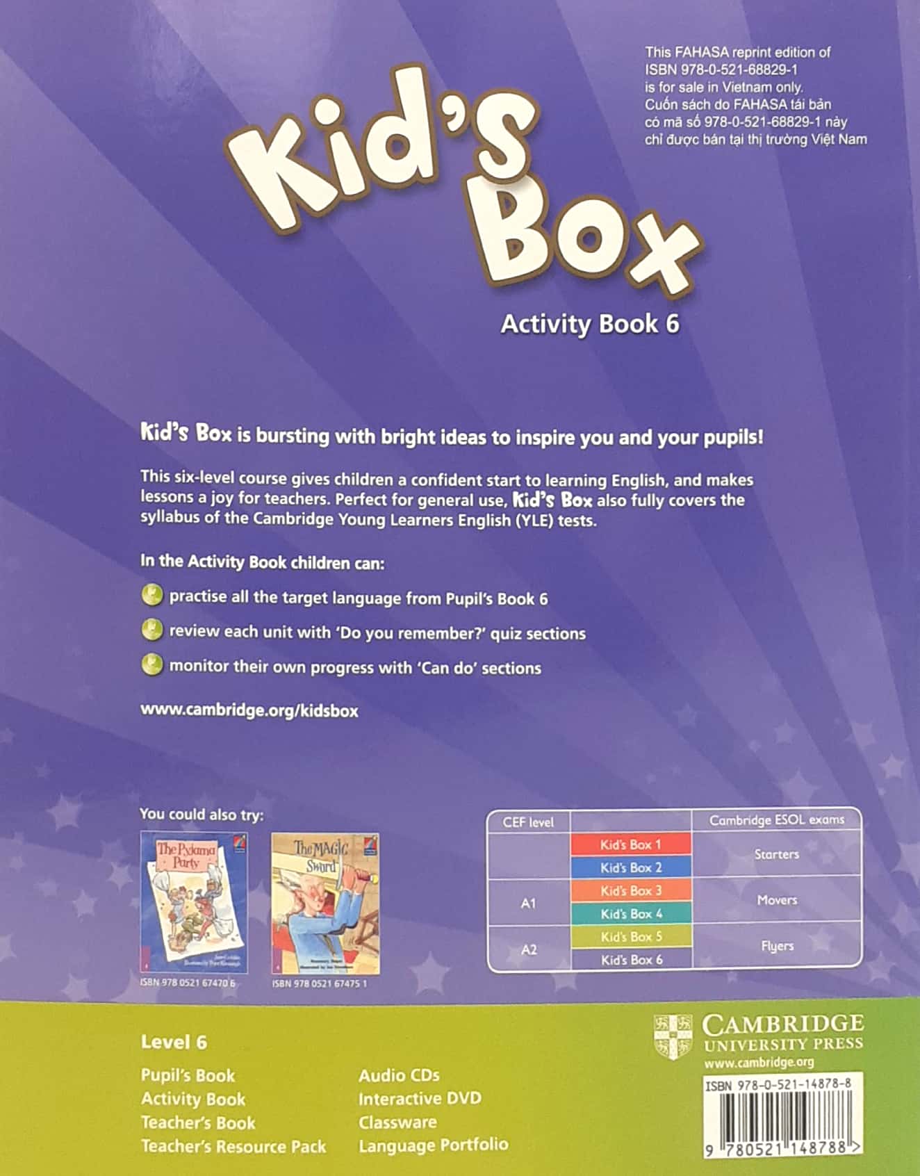 Kid's Box 6 Activity Book FAHASA Reprint Edition - FAHASA.COM