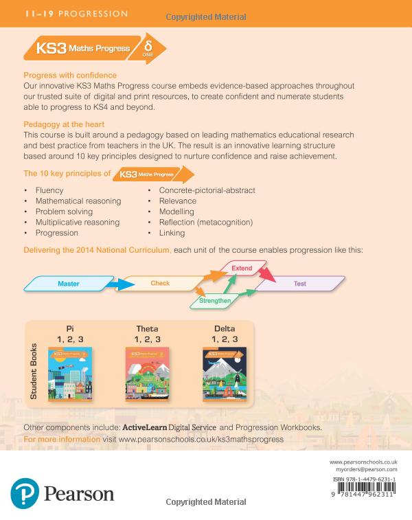 KS3 Maths Progress Student Book Delta 1 - FAHASA.COM