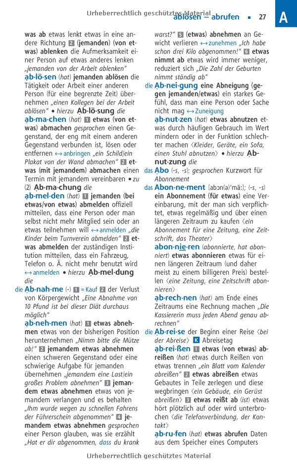 Langenscheidt Schulwörterbuch Deutsch als Fremdsprache - FAHASA.COM