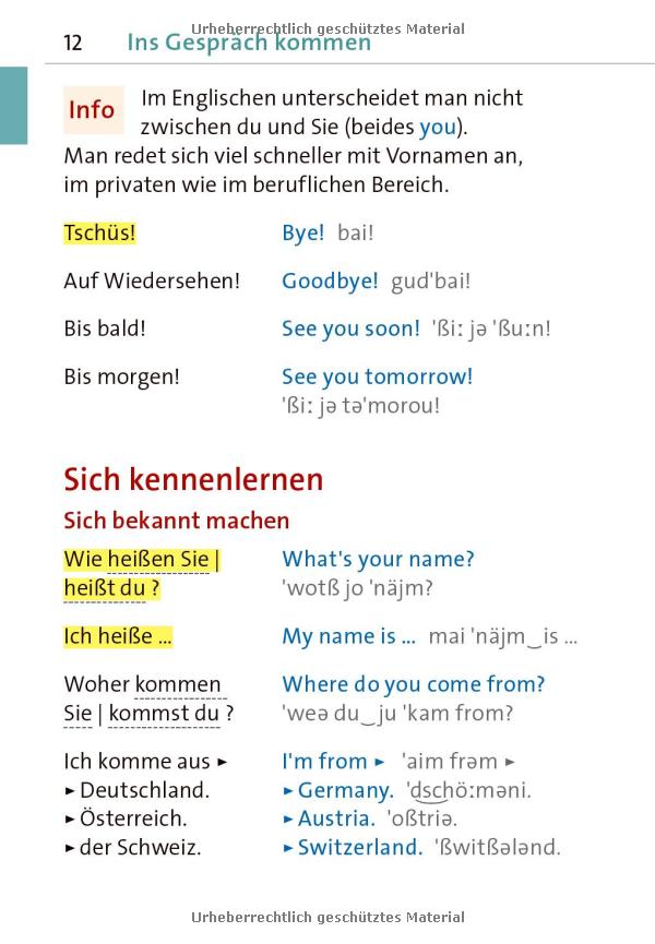Langenscheidt Universal-Sprachführer Englisch: Die wichtigsten Sätze ...