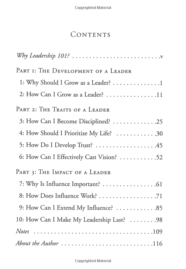 Leadership 101: What Every Leader Needs To Know - FAHASA.COM