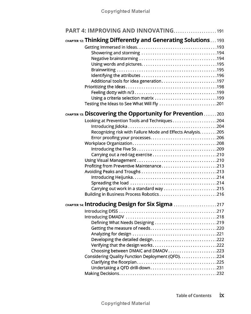 Lean Six Sigma For Dummies 4th Edition - FAHASA.COM