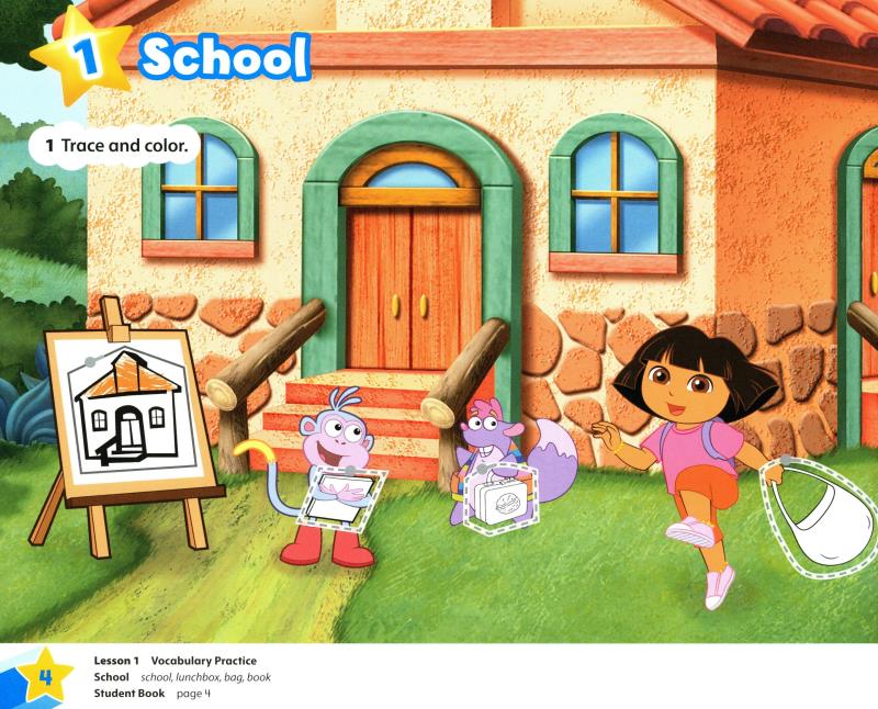 Learn English with Dora the Explorer: Level 1: Activity Book - FAHASA.COM