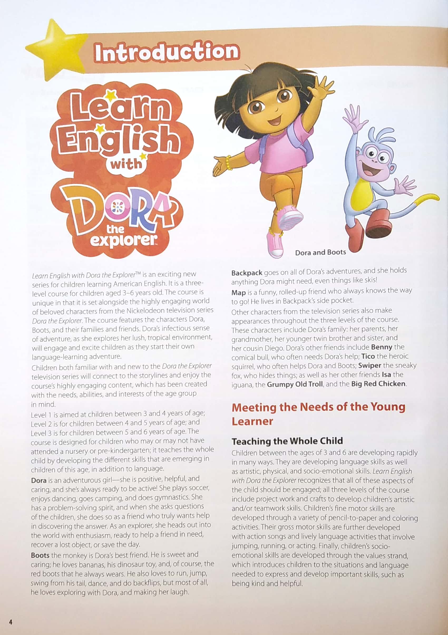 Learn English With Dora The Explorer: Level 1: Teacher's Pack