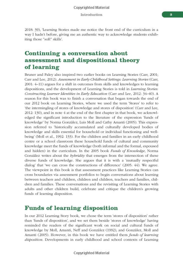 Learning Stories In Practice