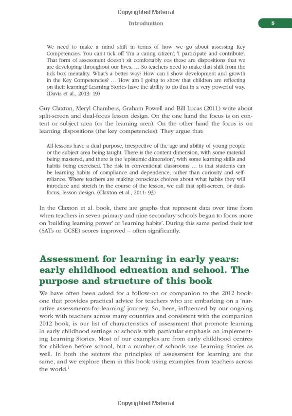 Learning Stories In Practice